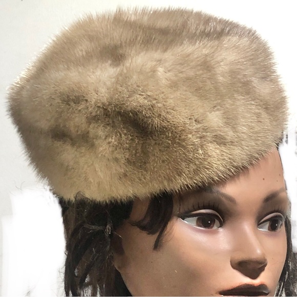 Vintage Mink Fur Hat